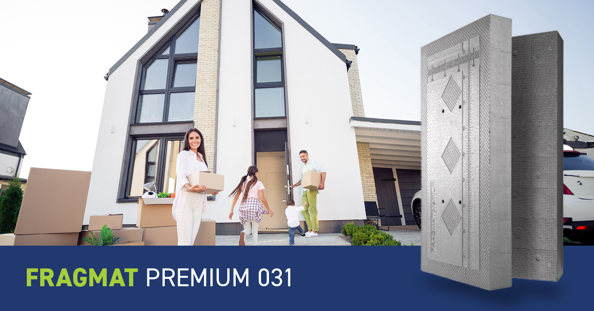 Fasada brez kompromisov s ploščami FRAGMAT PREMIUM 031 - Fragmat